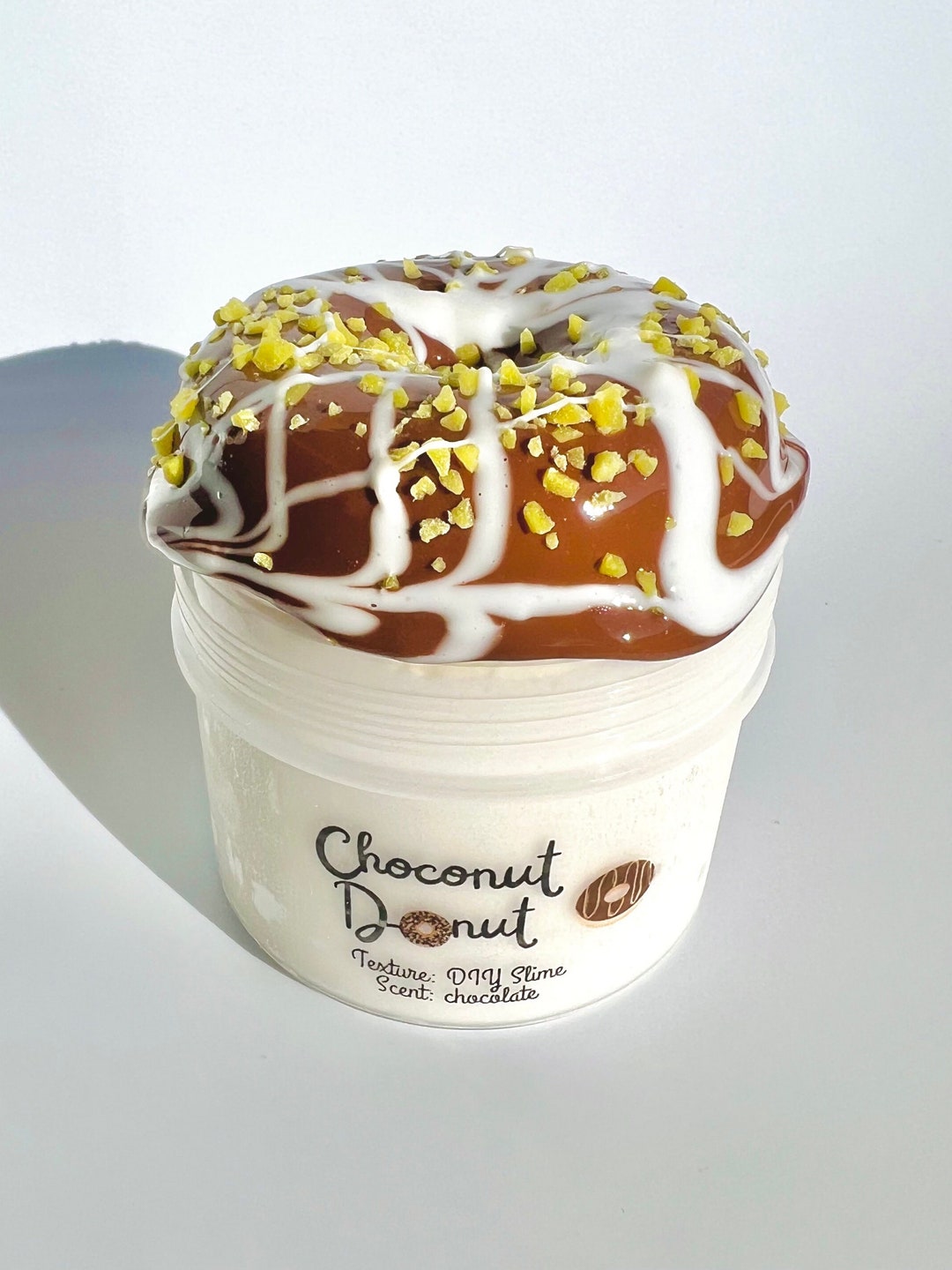 Choconut Donut DIY Slime Scented Slime ASMR Sensory Slime Clay ...