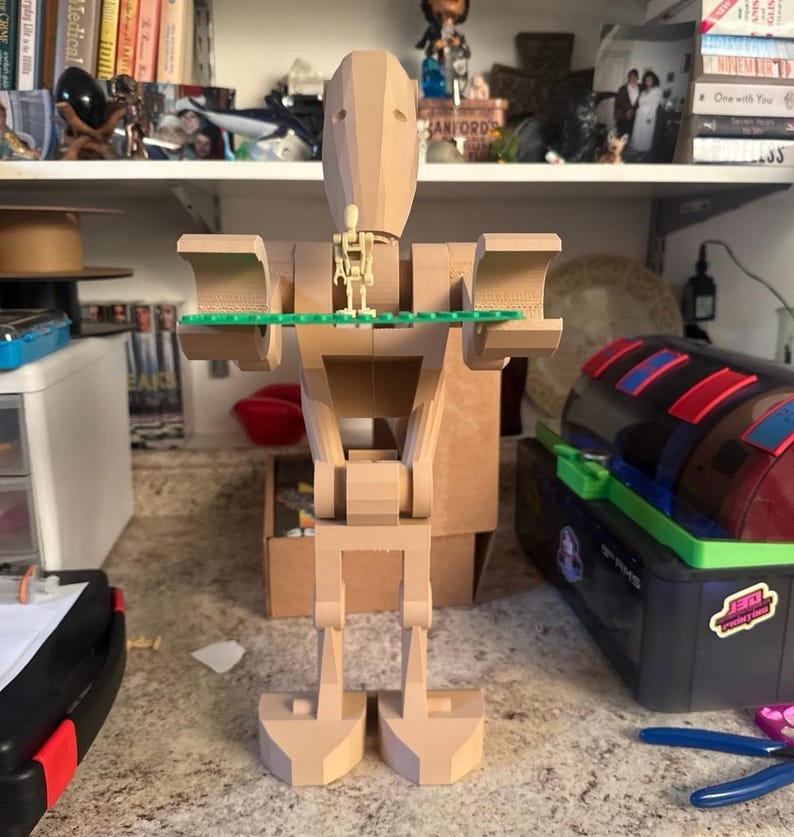 3D Printed Battledroid - Etsy
