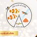 LIFE CYCLE of a FISH Wheel - Busy Book Activity Montessori Learning ...
