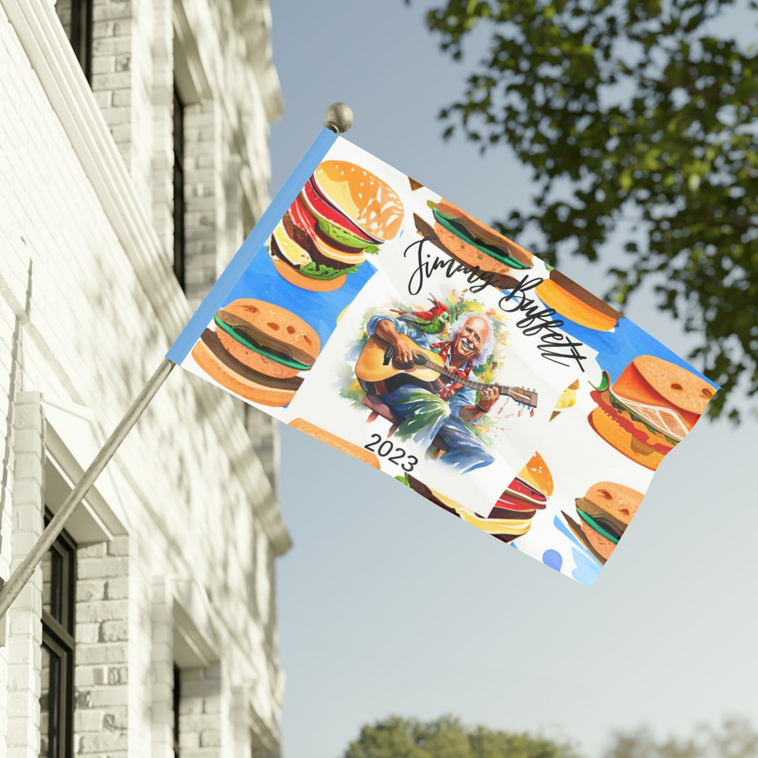 Jimmy Buffett Flag Margaritaville Flag Jimmy Buffett Tribute - Etsy
