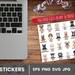 Dog Sticker Digital Bundle Puppy Stickers Printable - Etsy