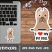 Dog Sticker Digital Bundle Puppy Stickers Printable - Etsy