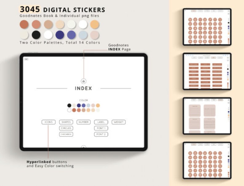 Digital Life Planner for 2023-2024 Agenda, ADHD, Organization, Journal ...