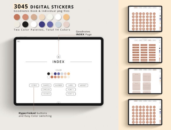 Digital Life Planner for 2023-2024 Agenda, ADHD, Organization, Journal ...