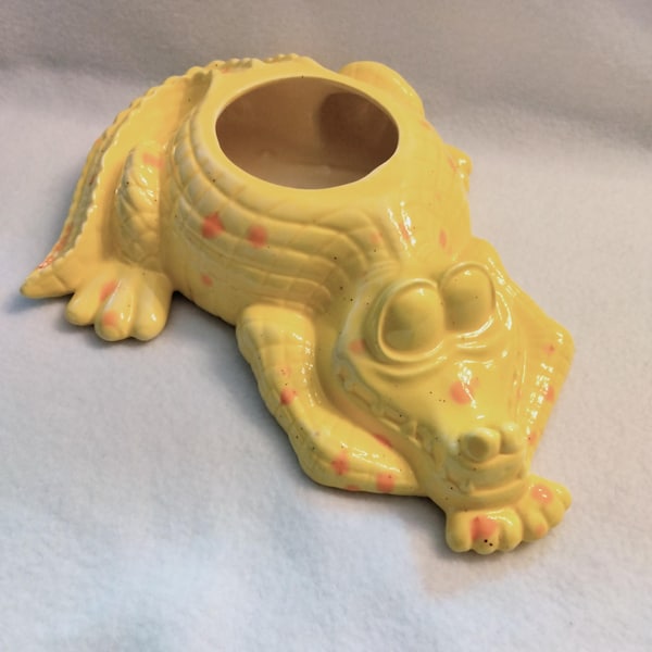 Alligator Planter - Etsy