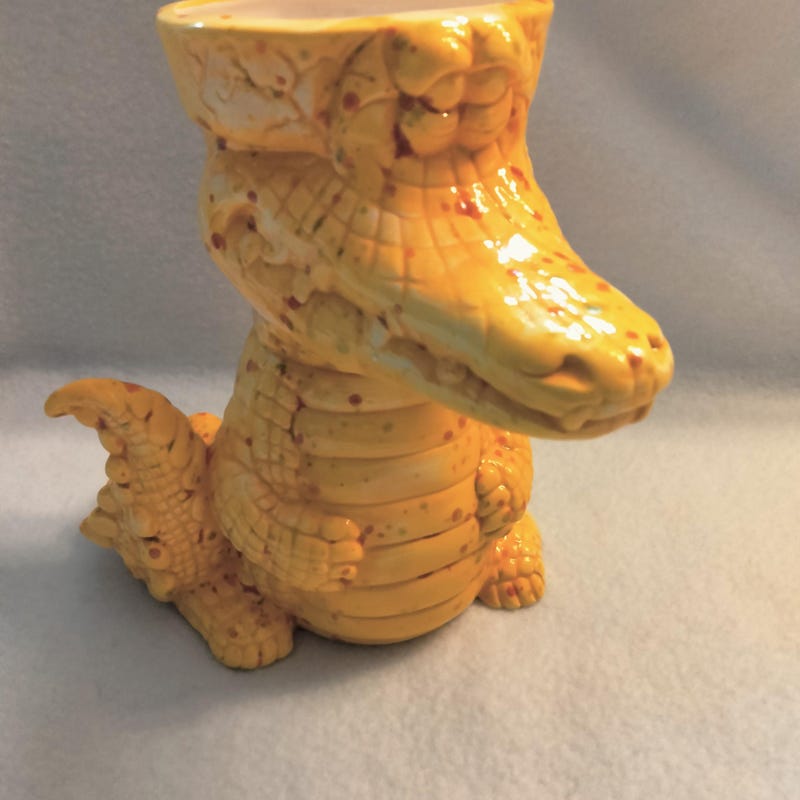 Alligator Planter - Etsy
