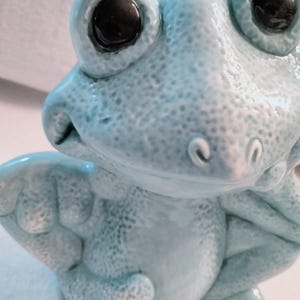 Frog - Baby Blue - Ceramic - Garden - Etsy