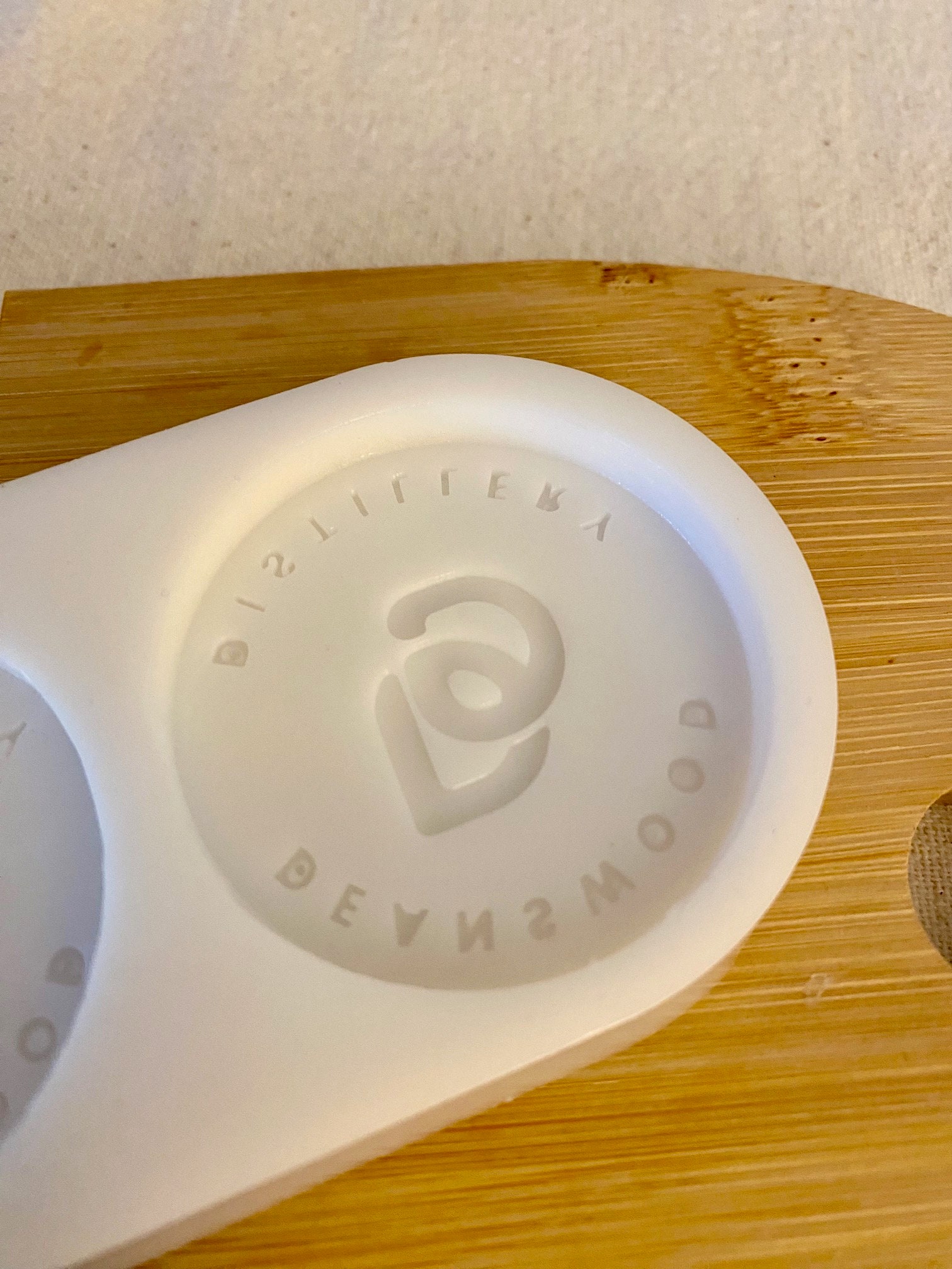 Custom Silicone Cake Topper Mold With Logo or Text Personalized Candle ...