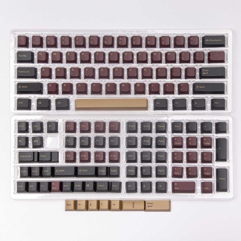 Low Profile Keycaps Red Samurai Keycaps Cherry MX Keycap Set With 104 ...