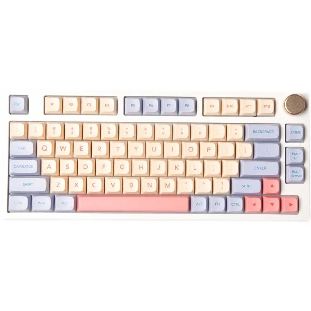 Low Profile Keycaps Marshmellow Keycaps XDA Keycap Set With 131 Keys MX ...