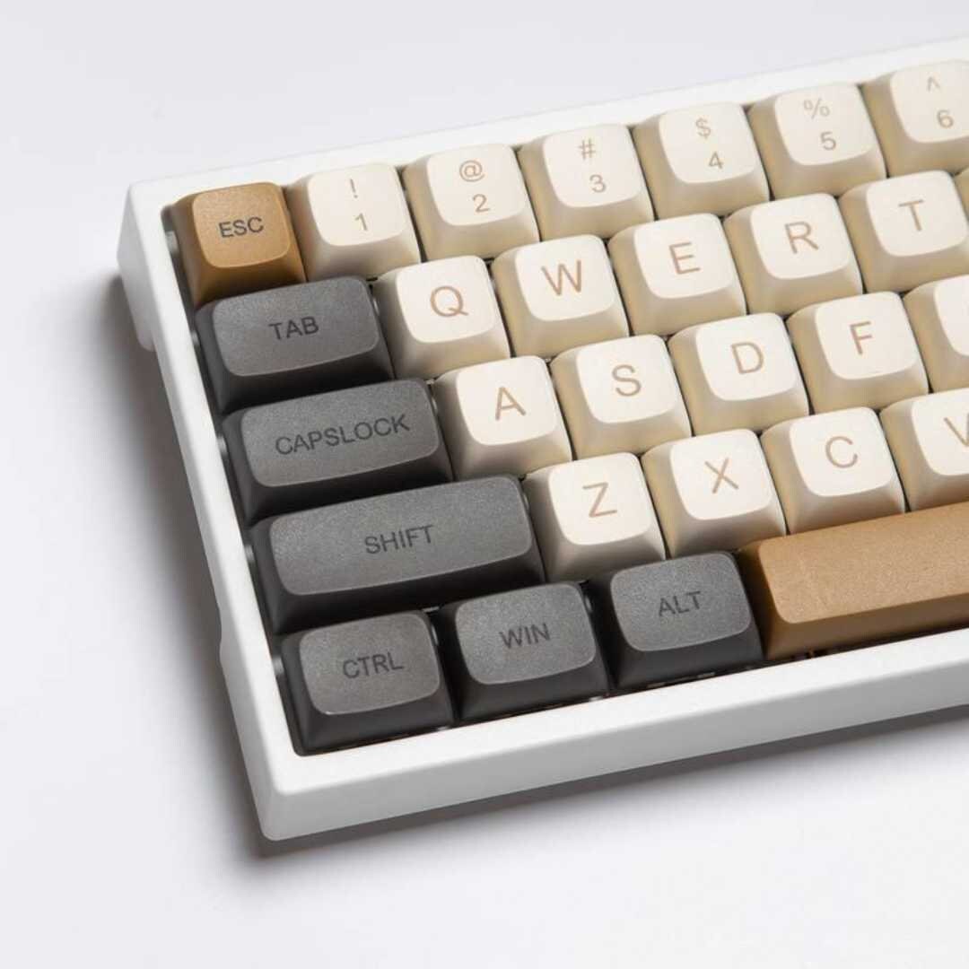 Low Profile Keycaps XDA Keycap Set With 125 Keys MX Compatible Shimmer ...