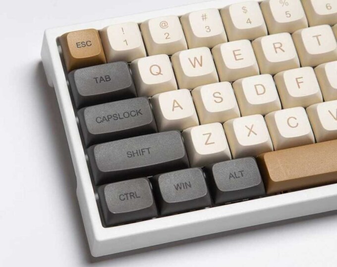 Low Profile Keycaps XDA Keycap Set With 125 Keys MX Compatible Shimmer ...