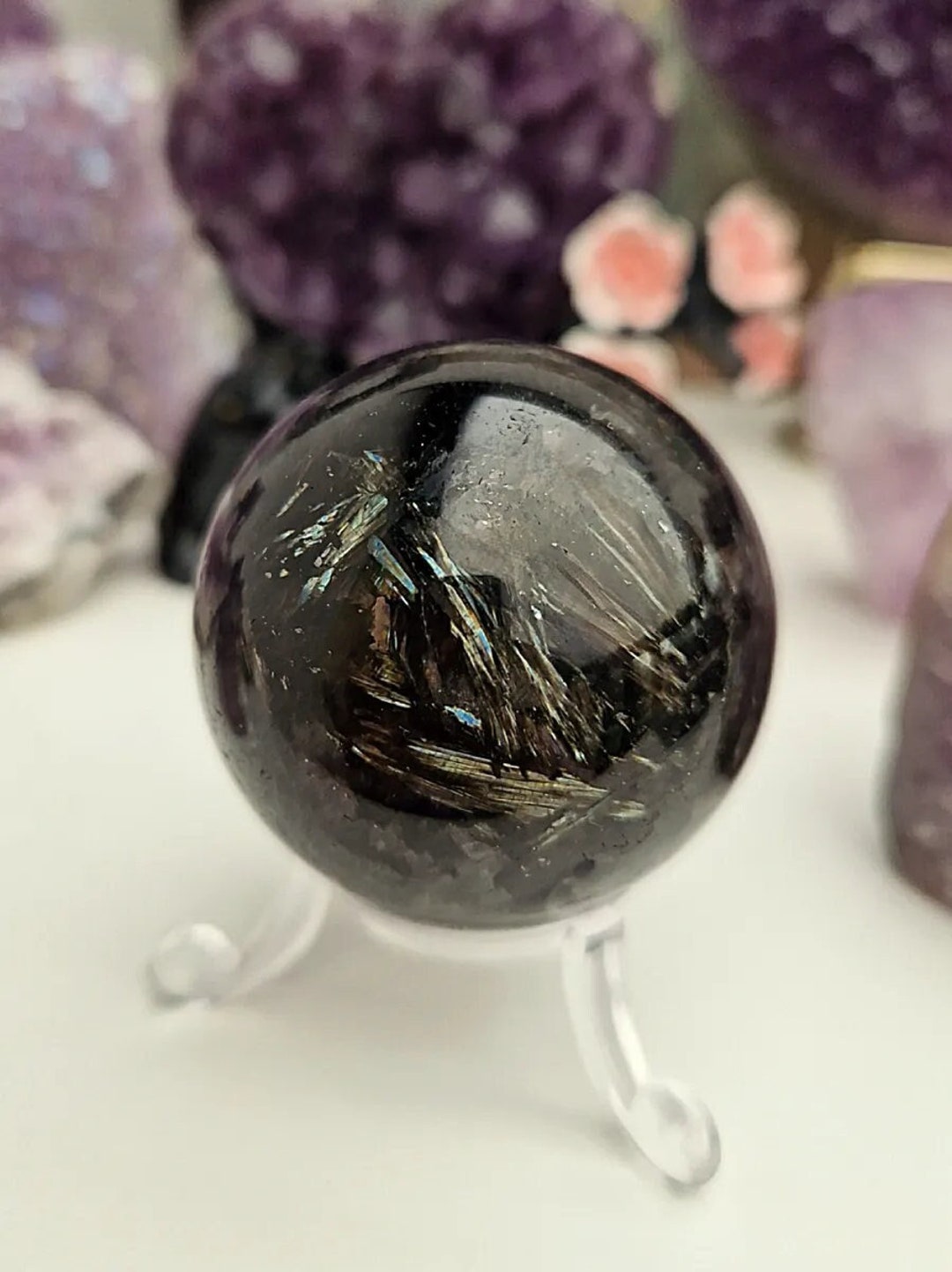 Extremely Rare Astrophyllite Sphere Aka Firework Stone - Etsy