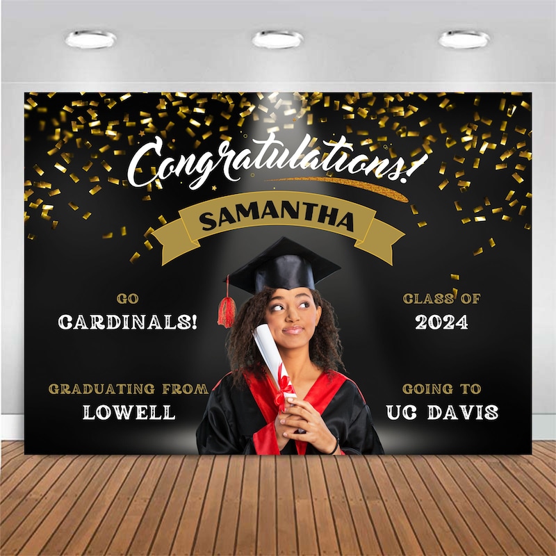 Graduation Backdrop - Etsy