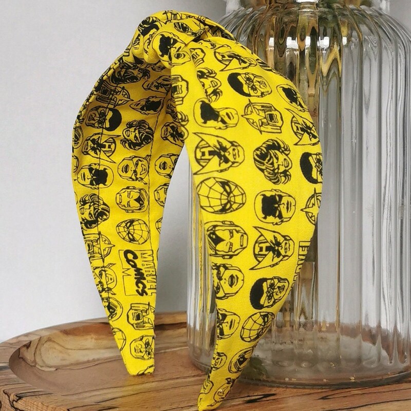 Superhero Headband - Etsy