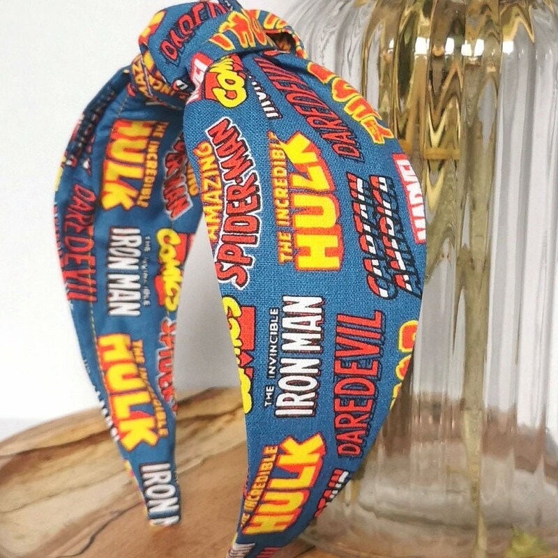 Superhero Headband - Etsy