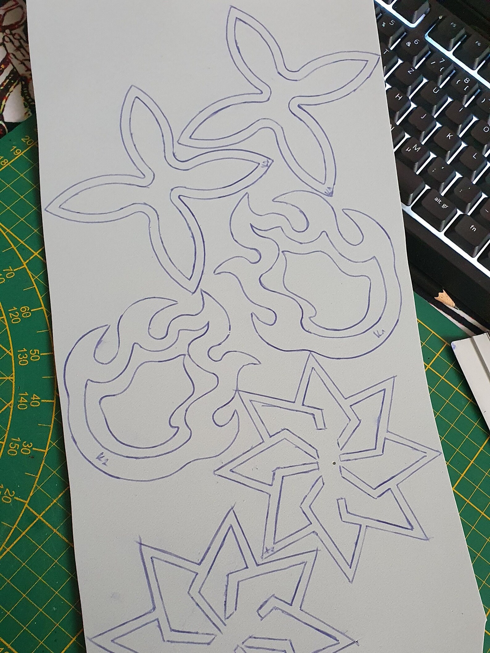 Cosplay Pattern Shinobu Katana // Digital Pattern Download // Blade and ...