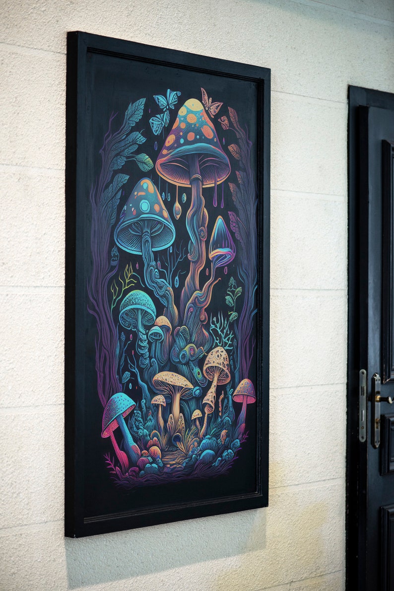 Funky Fungi I - Etsy