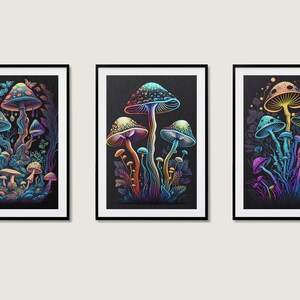 Funky Fungi II - Etsy