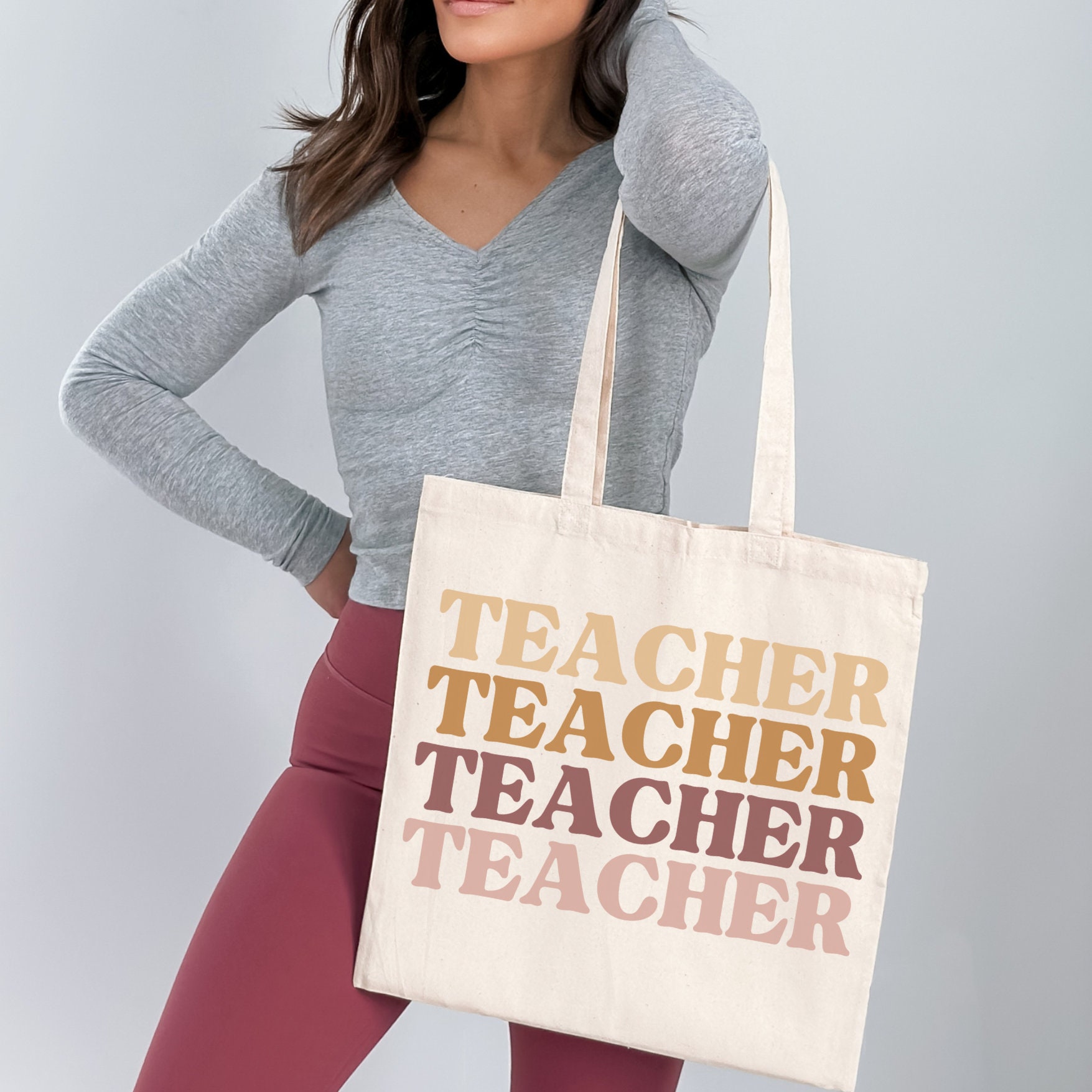 Retro Teacher Png Wavy Text Svg, Boho Teacher Png, Teacher Designs ...