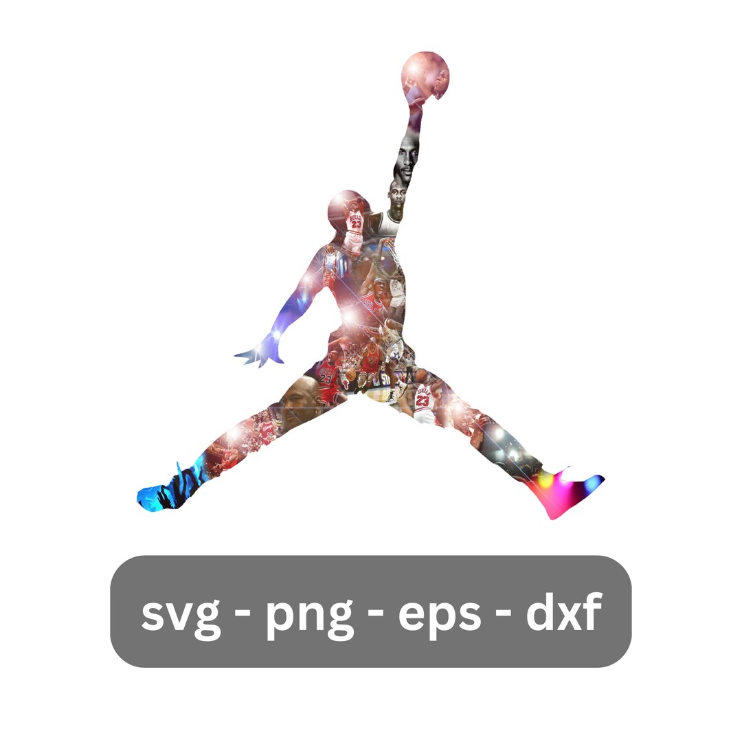 For Michael Jordan, Air Jordan, SVG, PNG, EPS, Dxf, Digital Download ...