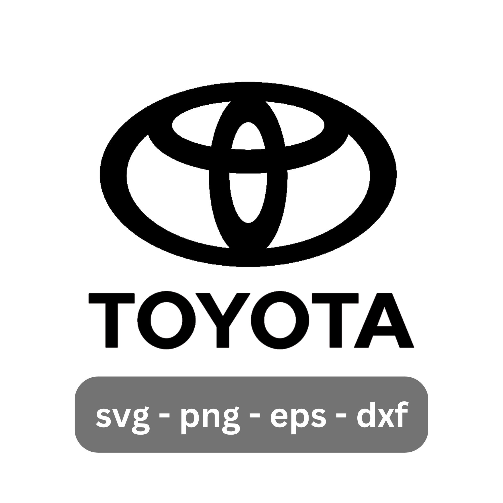 Toyota Logo Black
