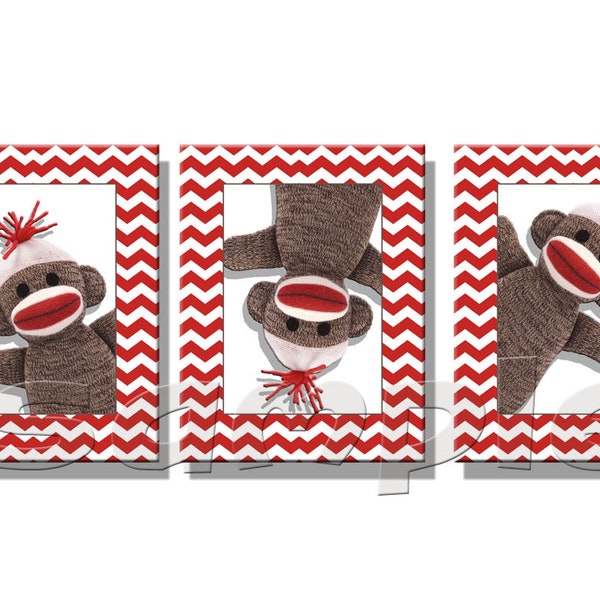 Sock Monkey Room - Etsy