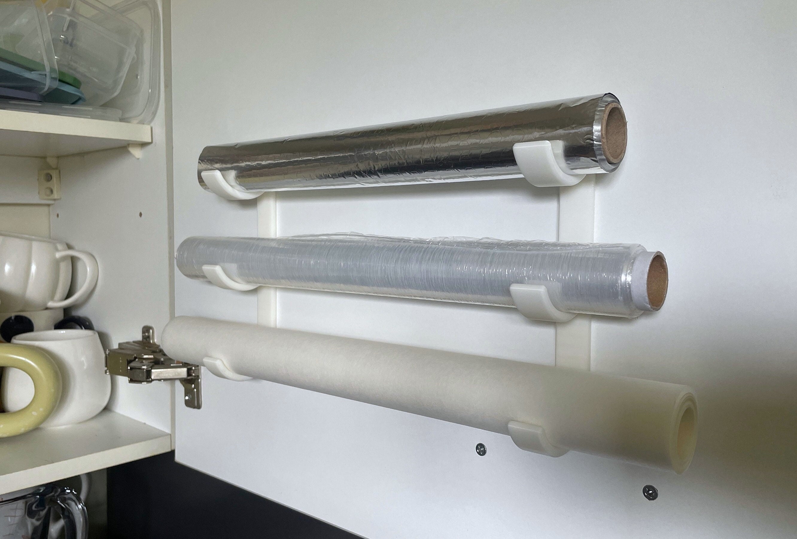 Kitchen Storage Brackets for Tin Foil Cling Film Etc - Etsy