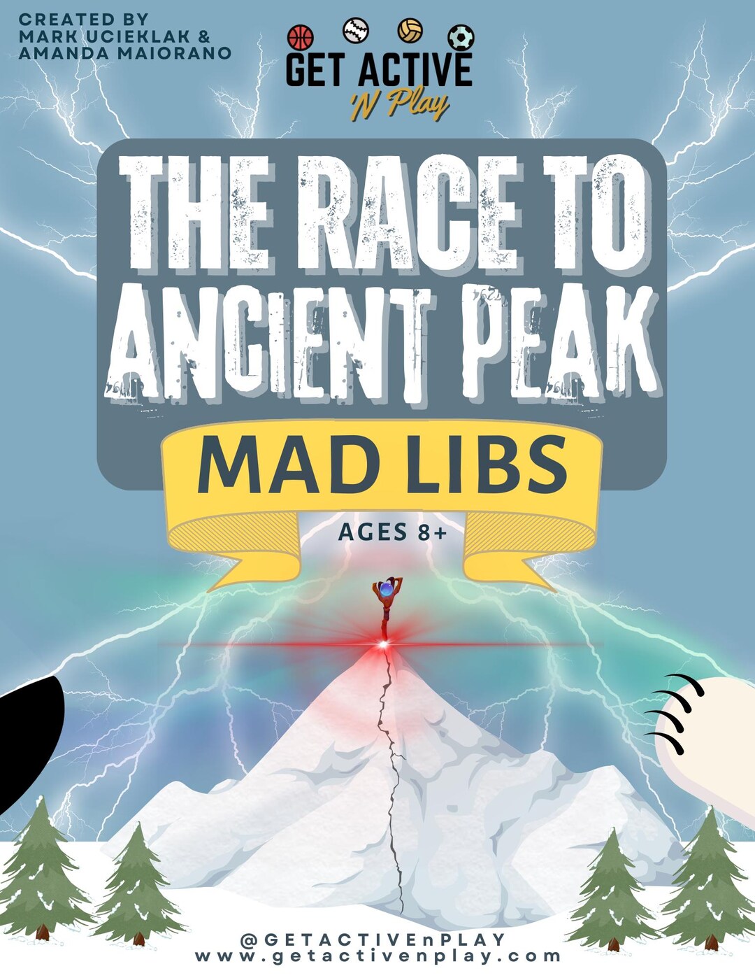 Get Active Mad Libs – the Race to Ancient Peak (4/5) - Etsy