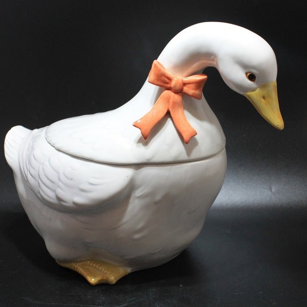 Goose Cookie Jar - Etsy