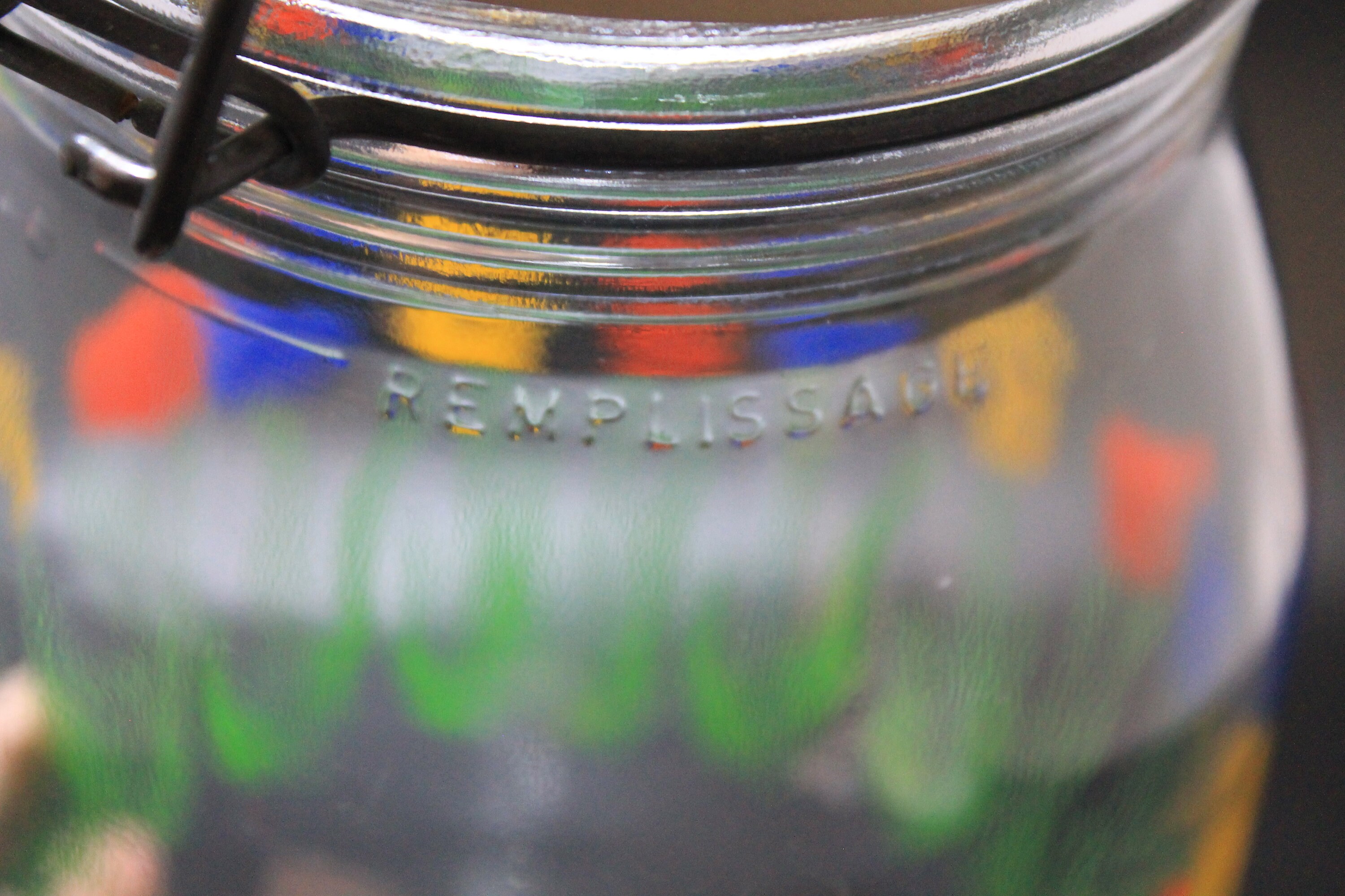 ARC France 2L Glass Jar With Wire Bail Closure - Etsy