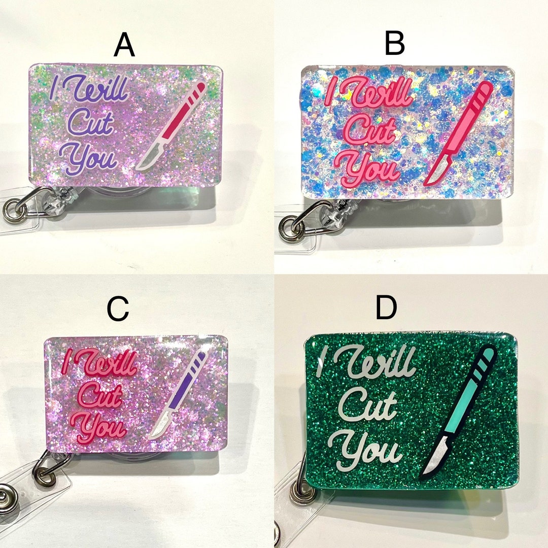 Pathology Scalpel Badge Reel - Etsy