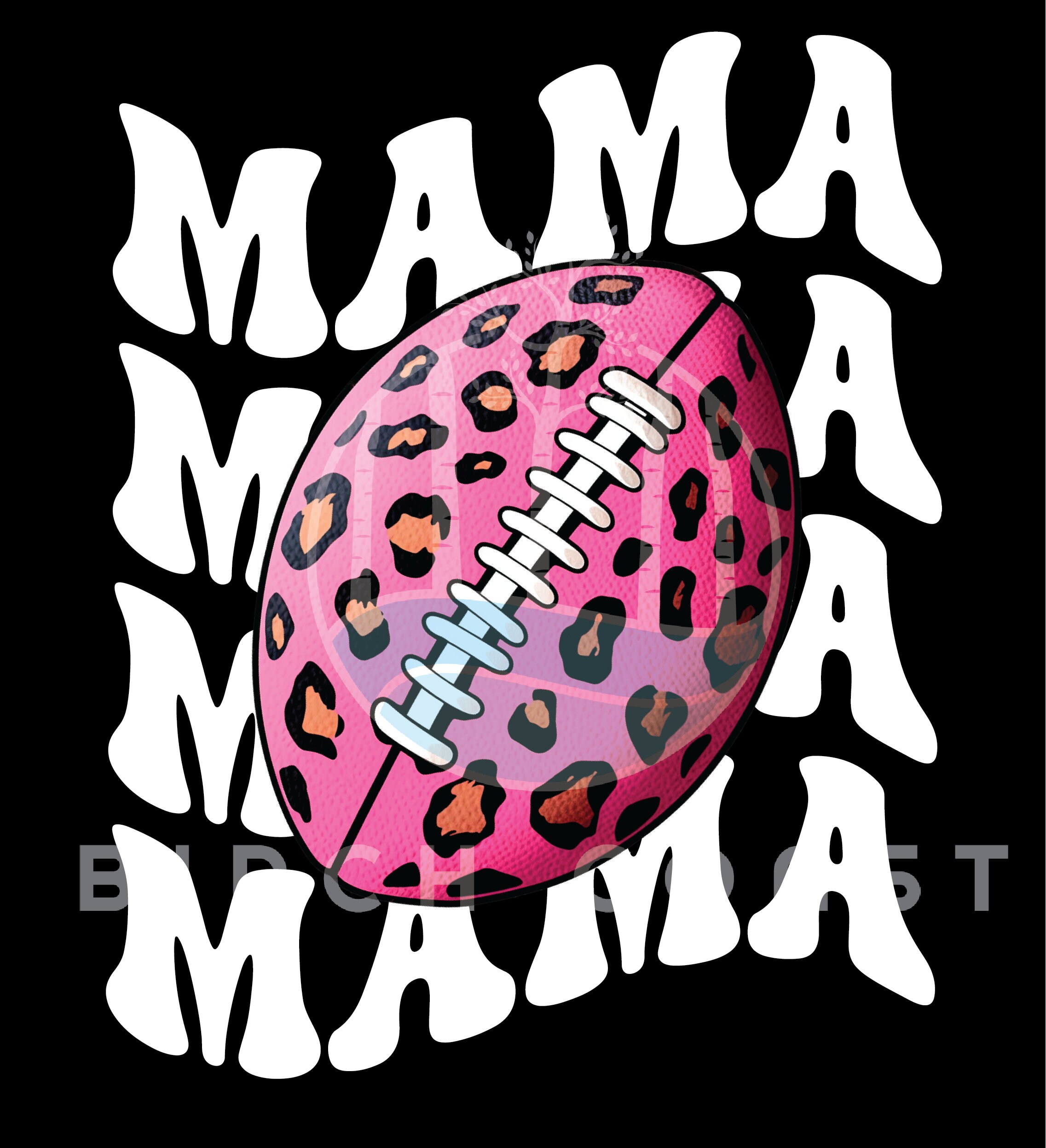 Foot Ball Mama Png Pink Leopard Print Football Mama Png Pink - Etsy