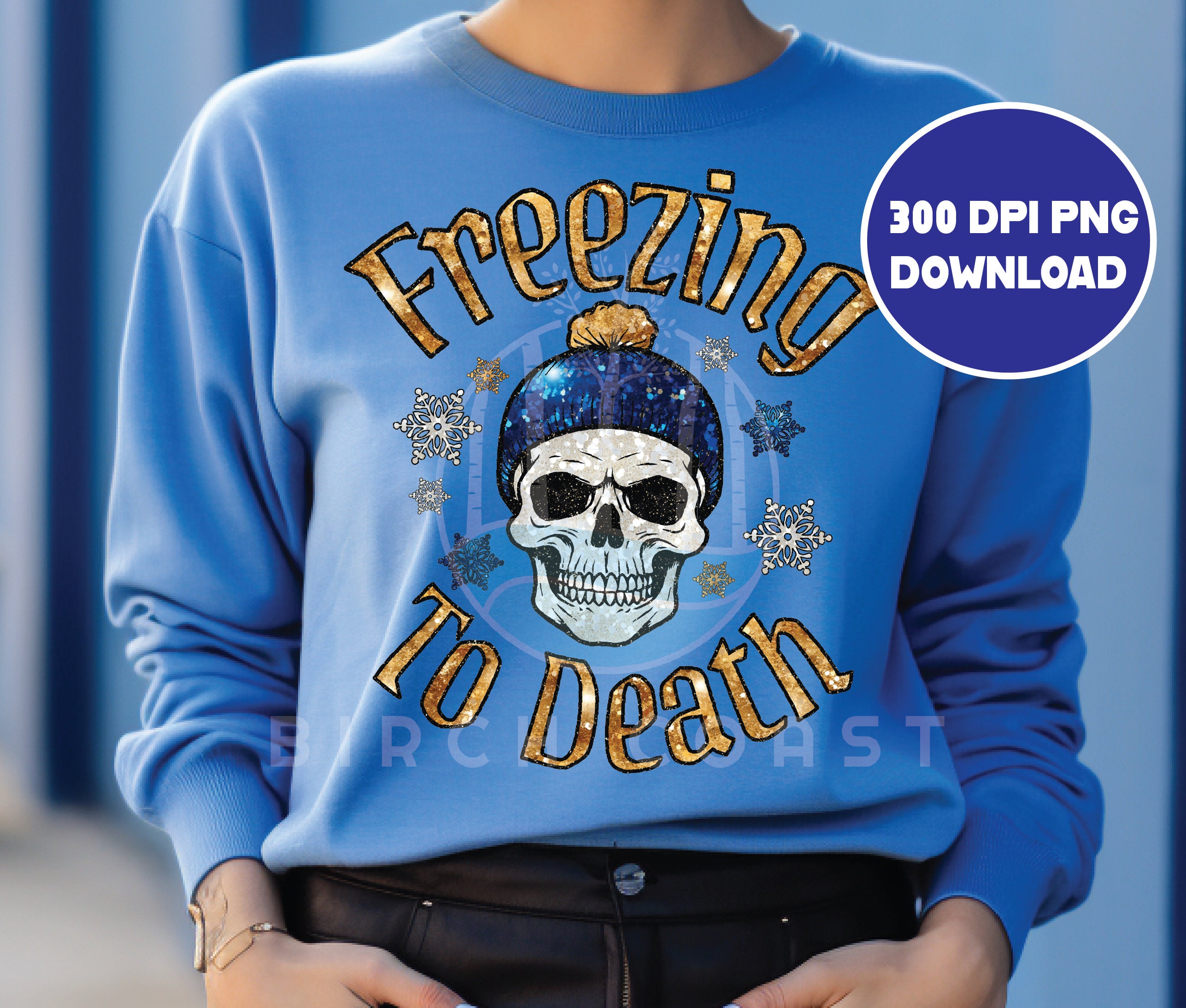 Winter Skull Png, Freezing to Death Png, Glitter Freezing to Death Png ...