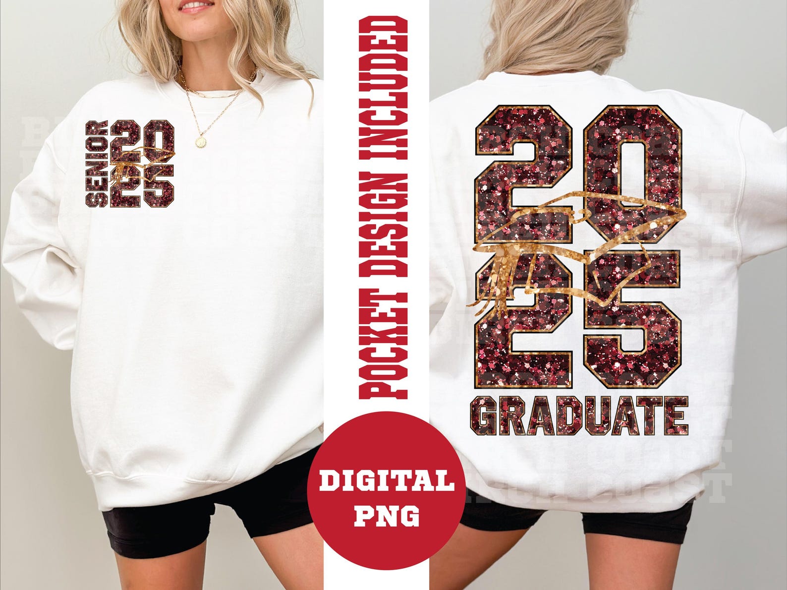 Graduation Png, Senior 2025 Png, Class of 2025 Png, SUBLIMATION Png ...
