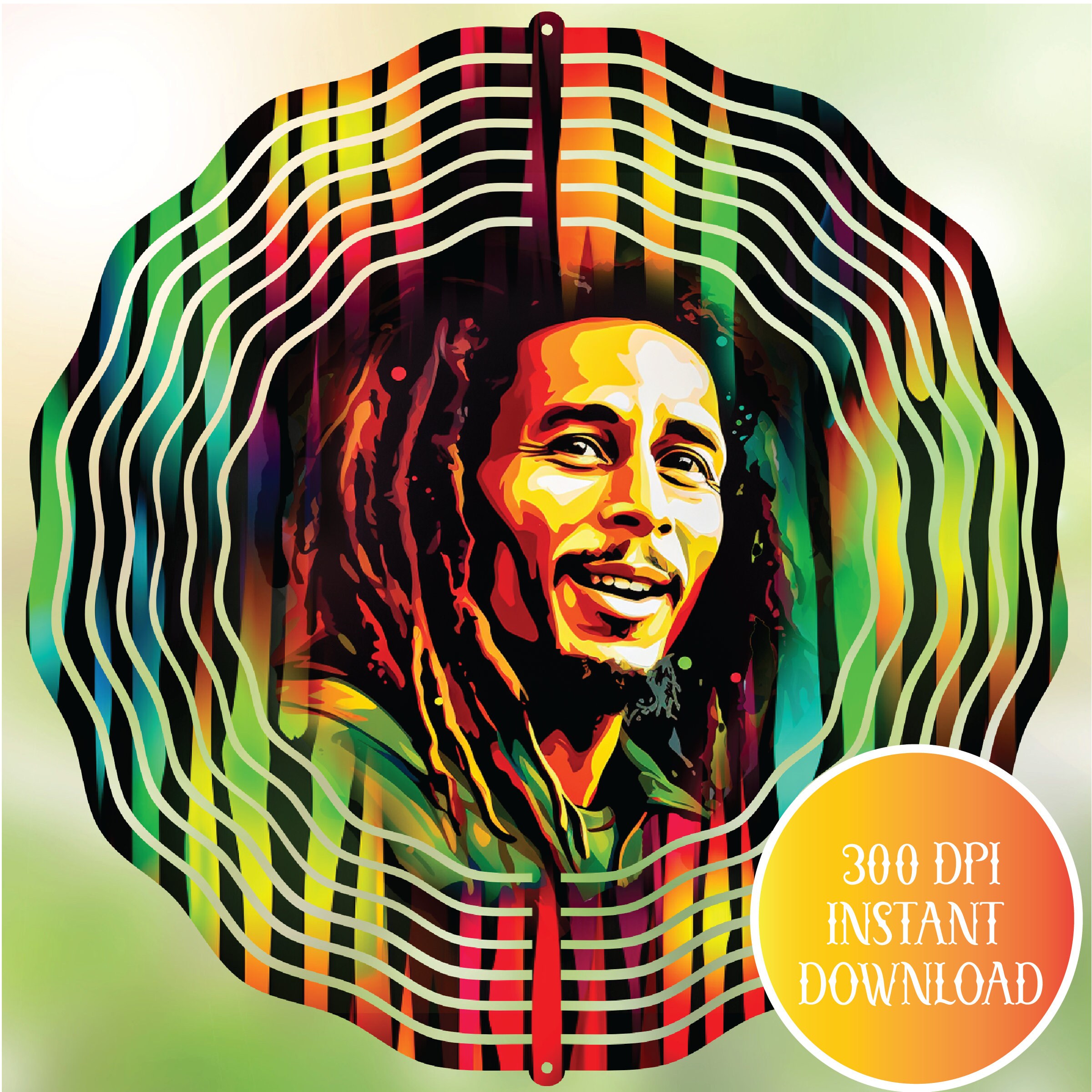 Bob Marley Wind Spinner Png, Bob Marley Wind Spinner Download, Bob ...