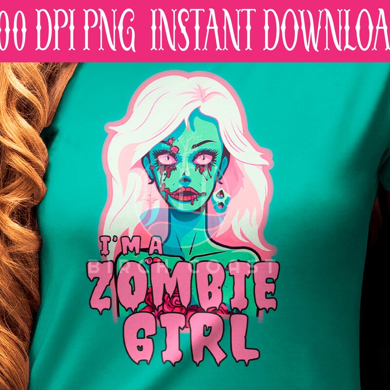 Zombie Girl - Etsy