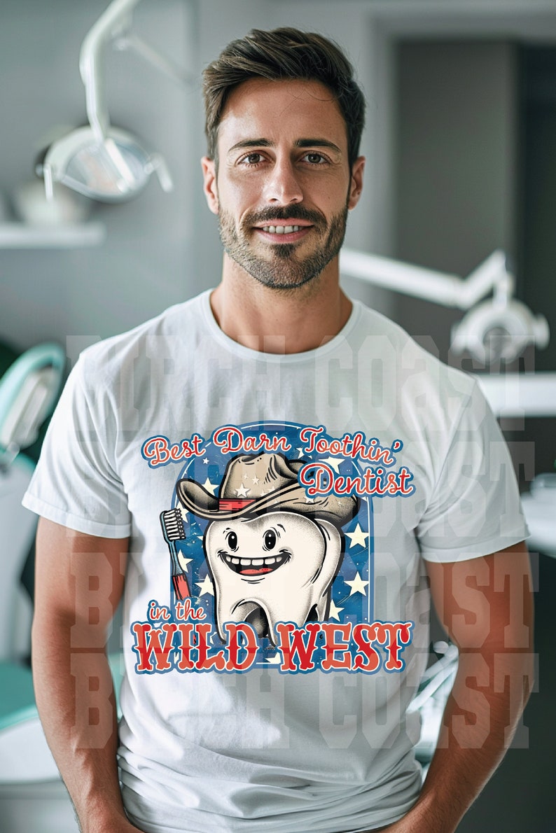Dentist Png, Western Dentist Shirt Png, Cowboy Dentist, Western Dentist ...