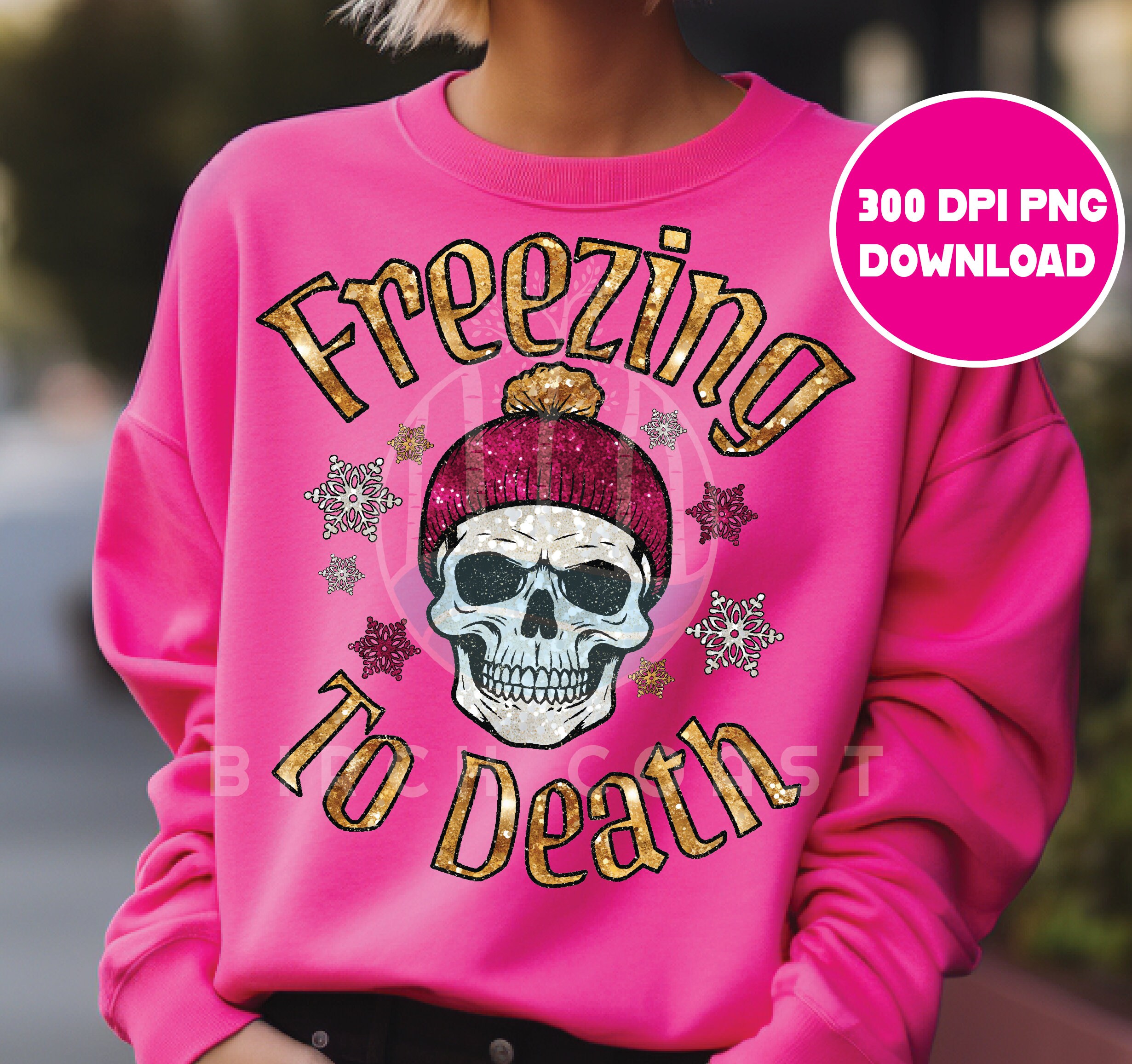 Winter Skull Png, Freezing to Death Png, Glitter Freezing to Death Png ...