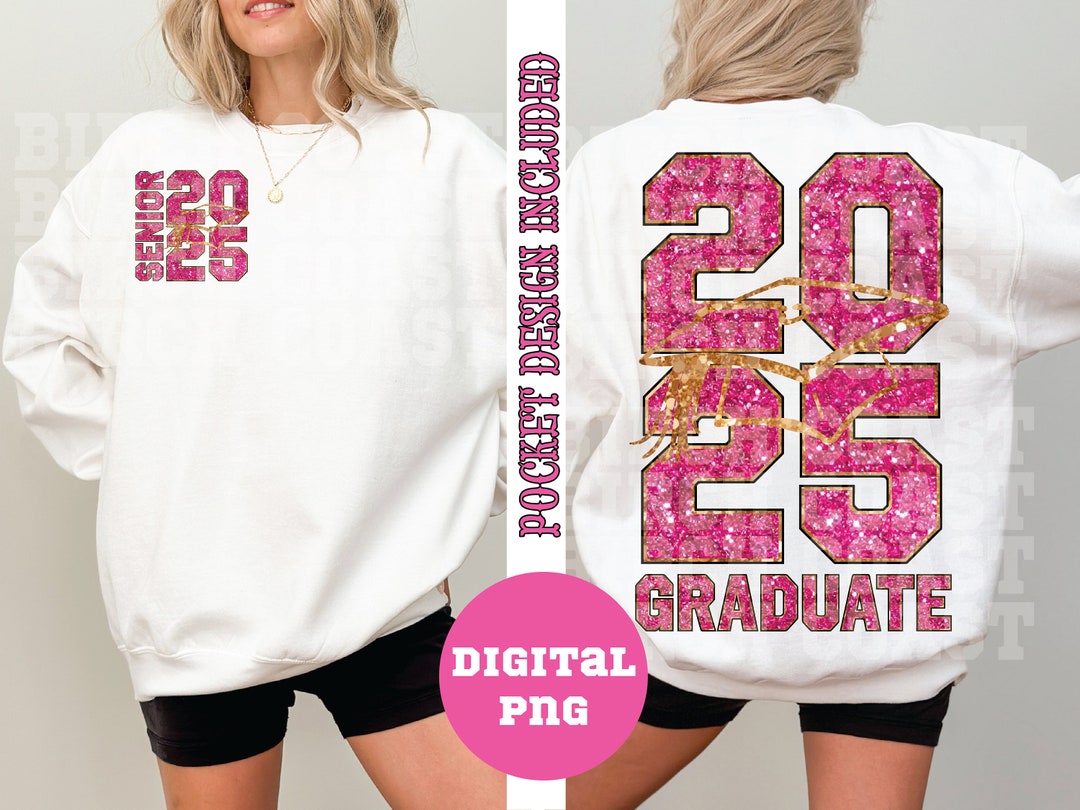 Graduation Png, Senior 2025 Png, Class of 2025 Png, SUBLIMATION Png ...