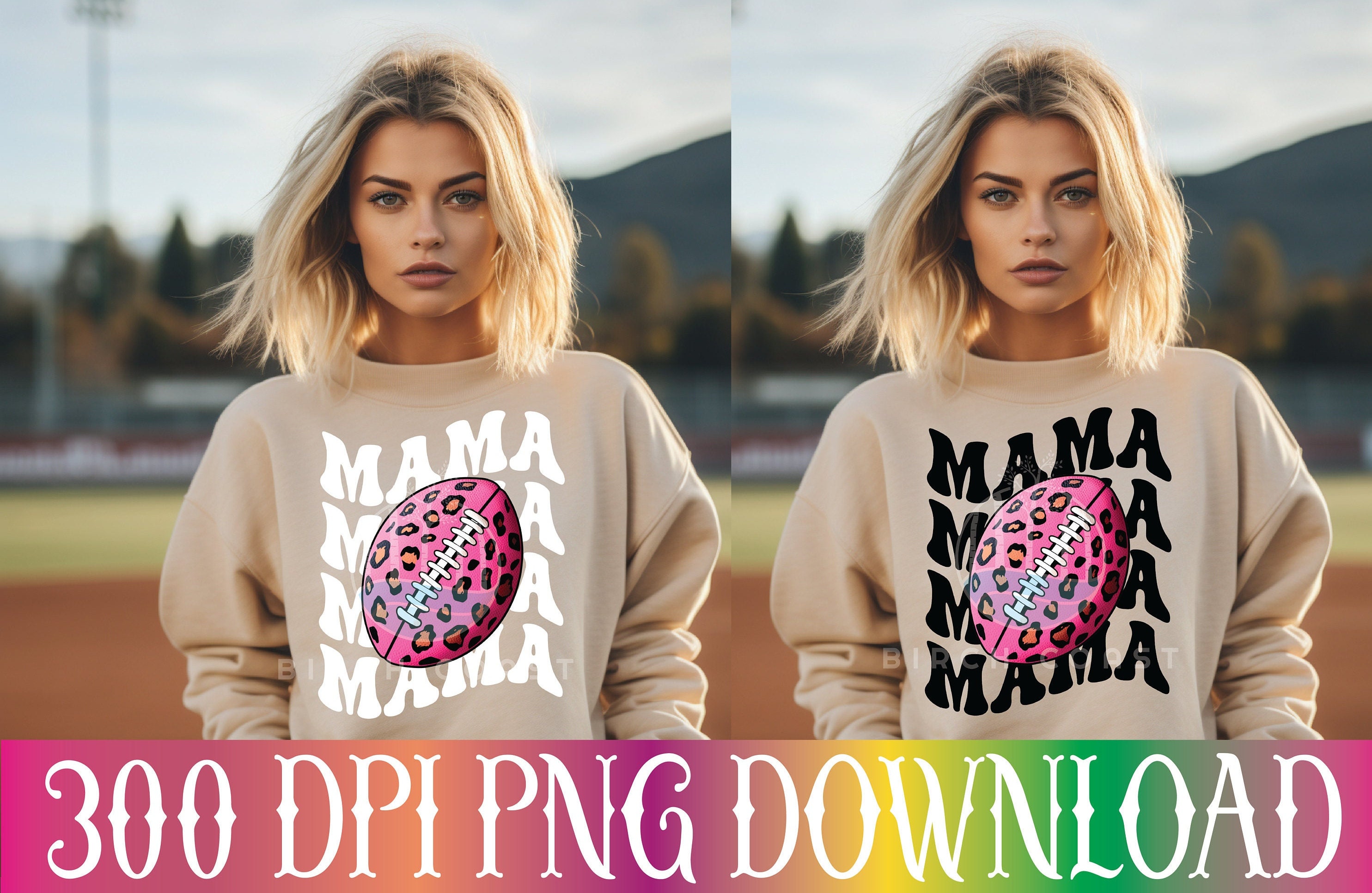 Foot Ball Mama Png Pink Leopard Print Football Mama Png Pink - Etsy