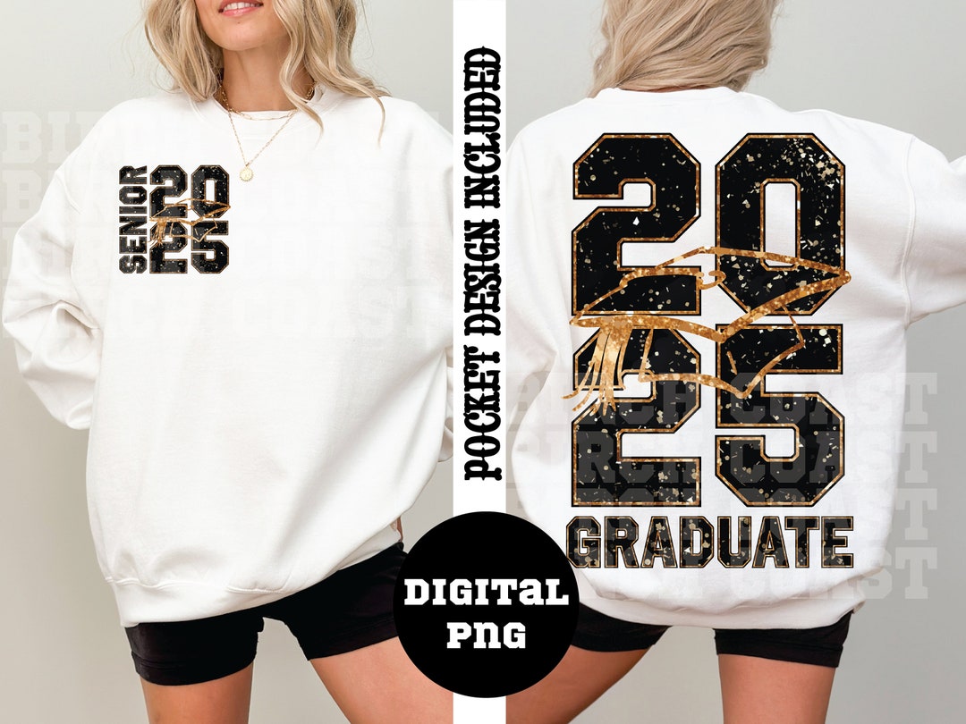 Graduation Png, Senior 2025 Png, Class of 2025 Png, SUBLIMATION Png ...