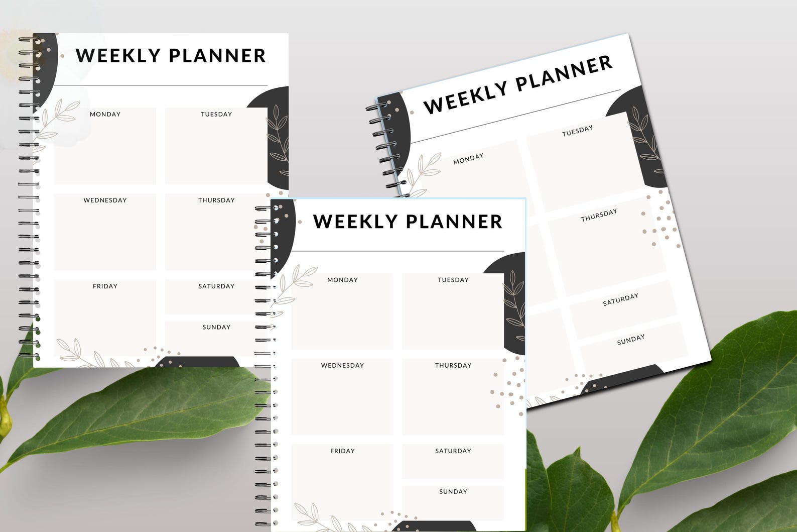 Neutral Tan Beige Weekly Planner | | Weekly Task Organizer | Simple ...