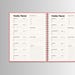 Beige Minimalist Weekly Planner | Weekly Task Organizer | Simple ...