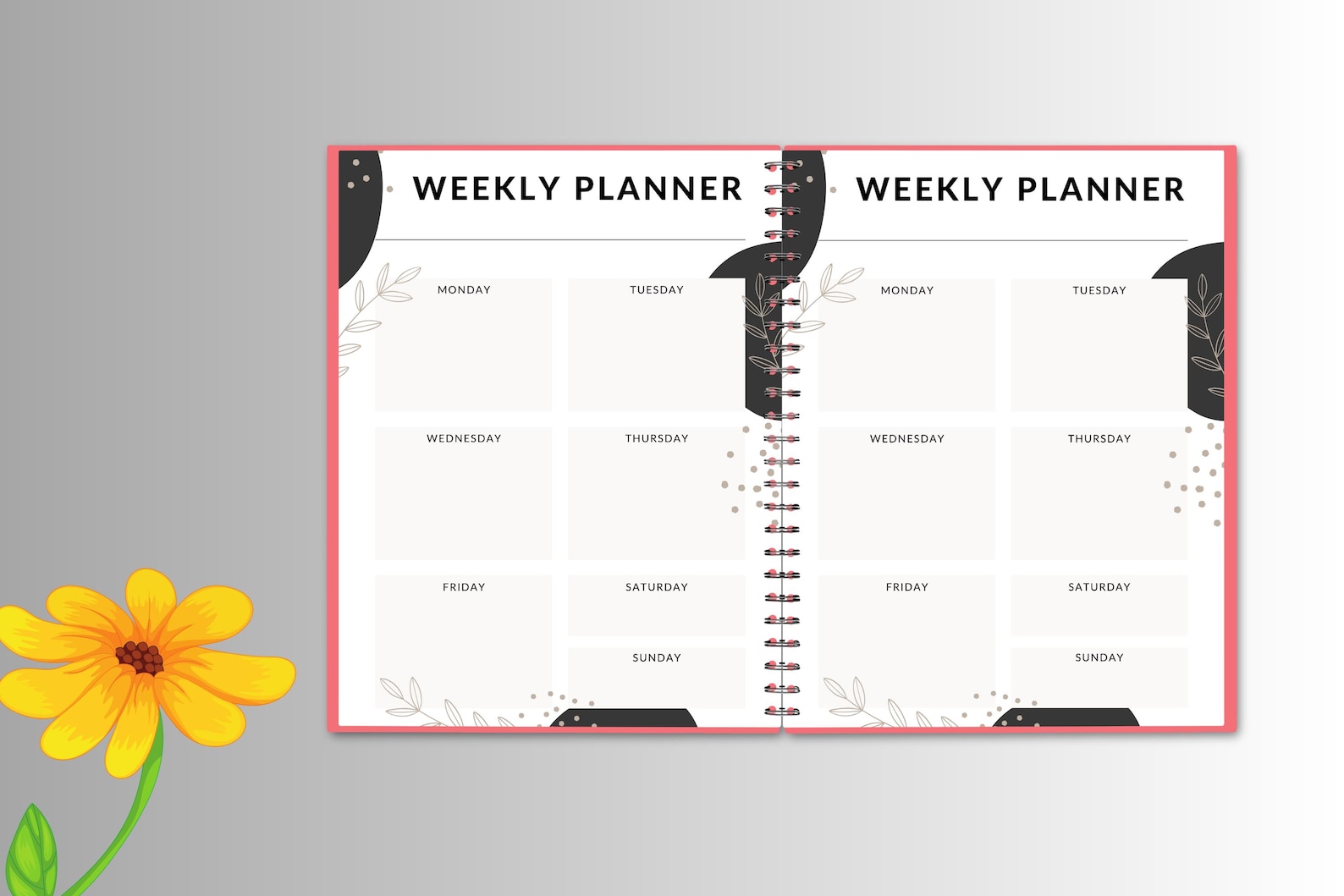 Neutral Tan Beige Weekly Planner | | Weekly Task Organizer | Simple ...