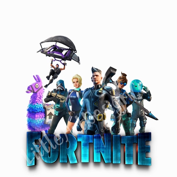 Fortnight Cake Topper - Etsy