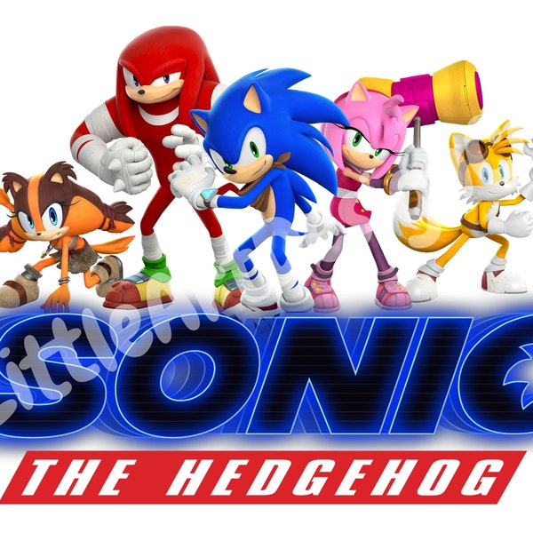 Sonic Boom Cake Topper - Etsy