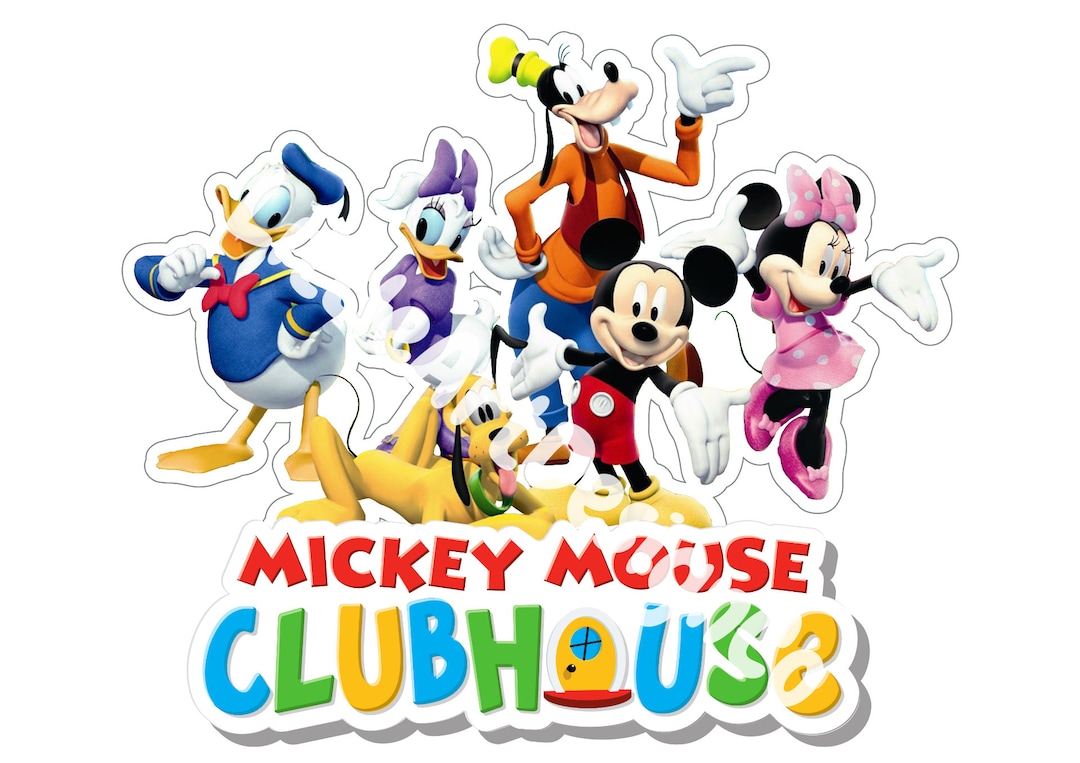 Printable Mickey PNG | Mickey Mouse | Club Hous | Digital Download ...