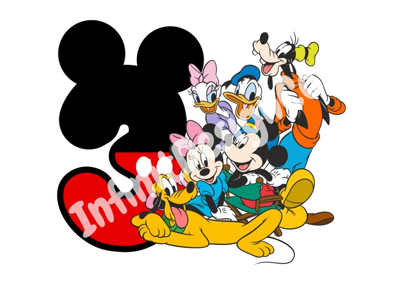 Printable PNG Mickey Mouse 3rd Birthday Digital Download - Etsy