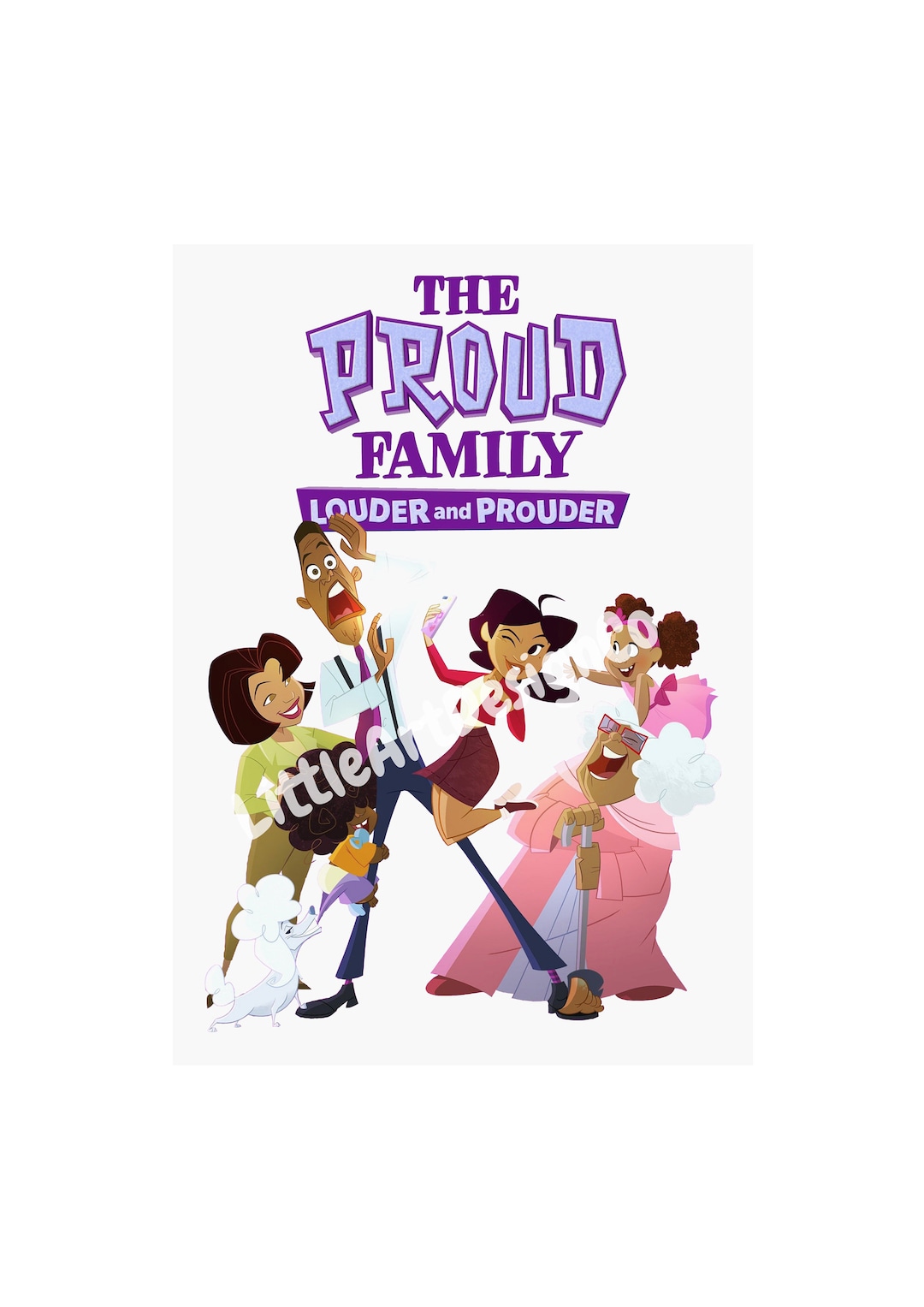 Printable PNG | the Proud Family | Digital Download | Instant Download ...